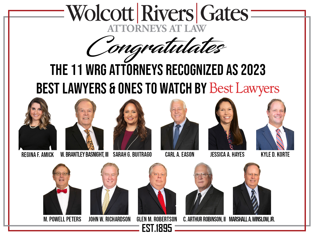 Congratulations to the 11 WRG Attorneys Recognized as 2023 Best Lawyers ...